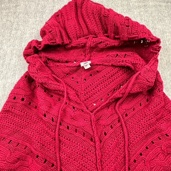 Old Navy | Sweaters | Old Navy Womens Cable Knit Sweater Cape Wrap ...